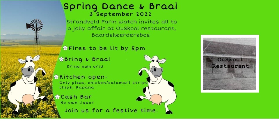 Spring Dance & Braai | Xplorio Gansbaai