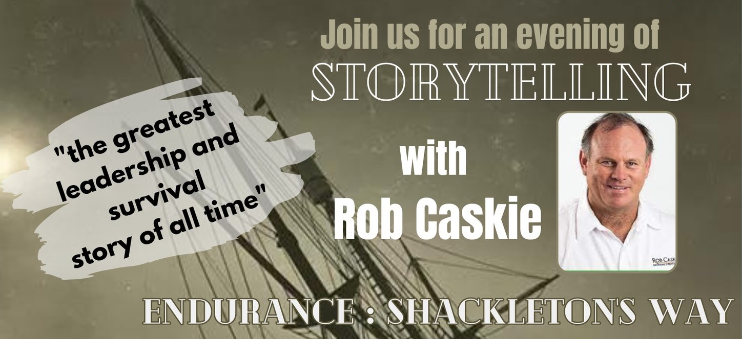 Storytelling with Rob Caskie | Xplorio Hermanus