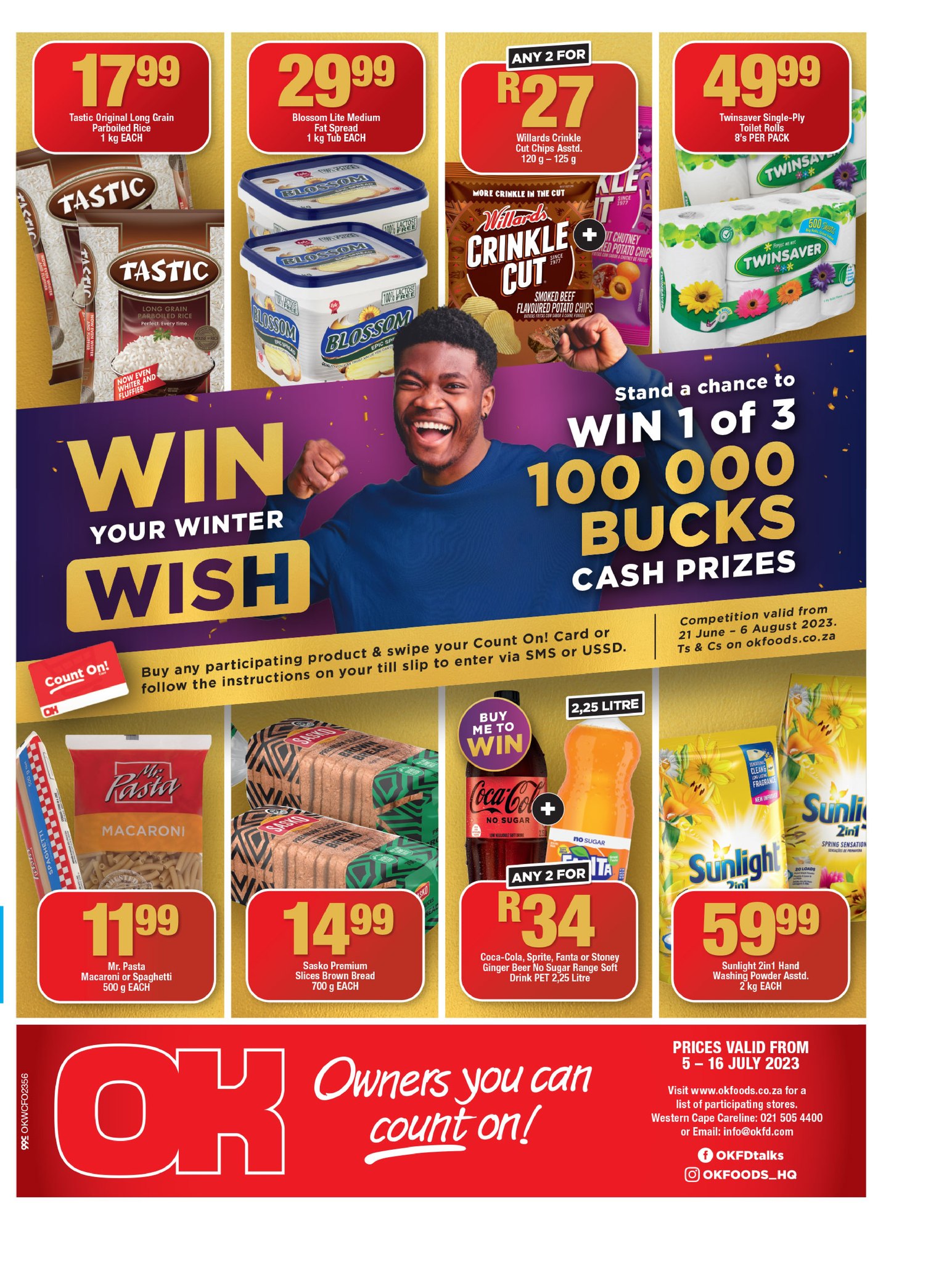 Specials (5 - 16 July 2023) - OK Foods Gansbaai - Xplorio™ Gansbaai