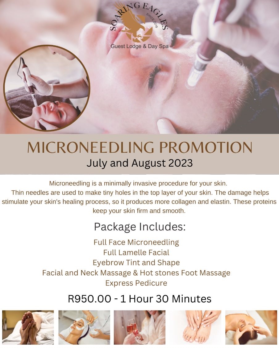 Microneedling Promotion - Soaring Eagles Guest Lodge and Day Spa ...