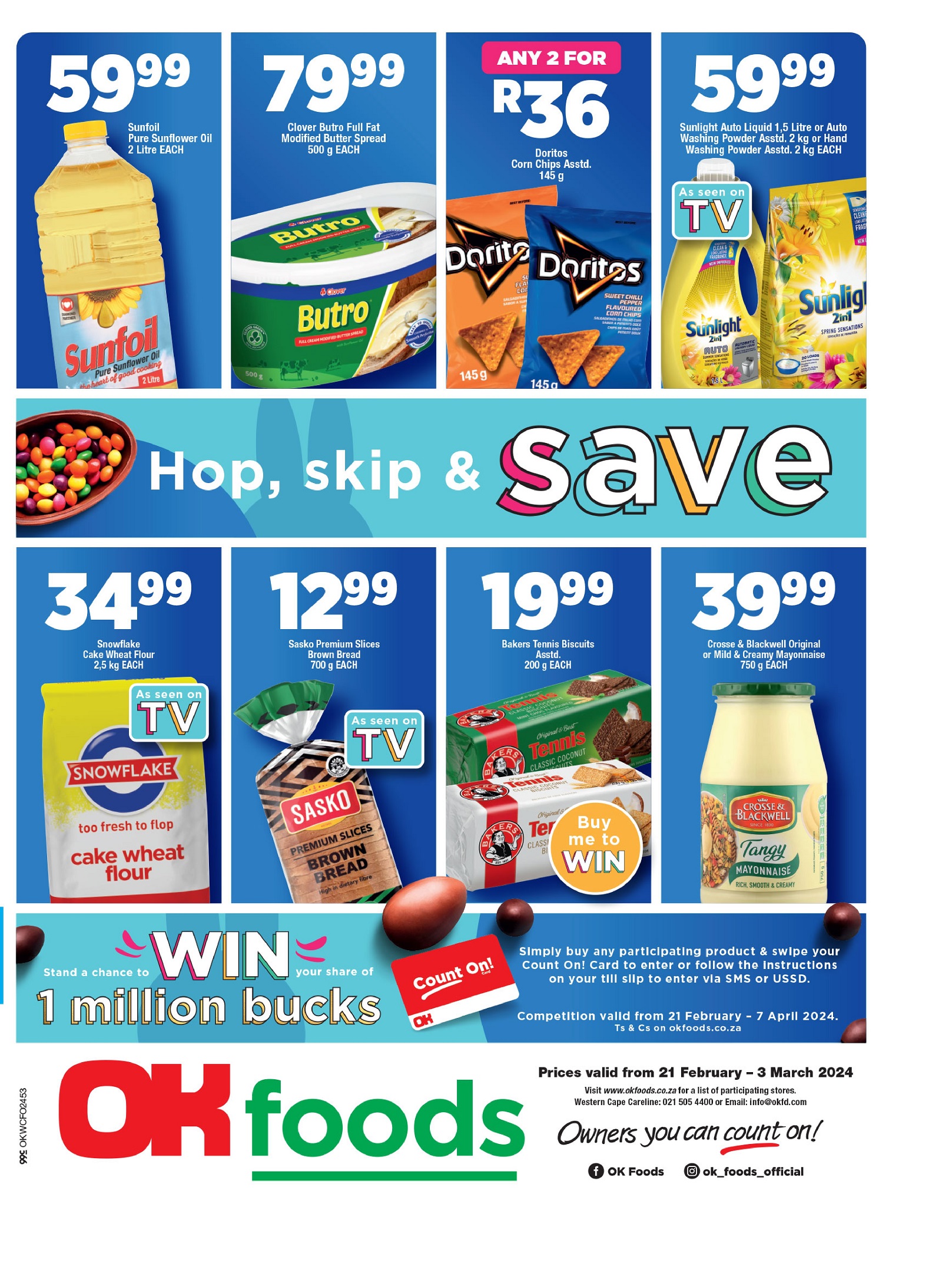 OK Foods Gansbaai Specials (21 February - 3 March 2024) - Xplorio™ Gansbaai