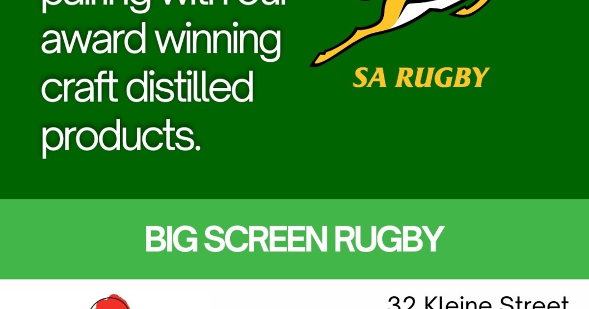 Big Screen Rugby at Jolly Rooster Distillery - Xplorio™ Stanford