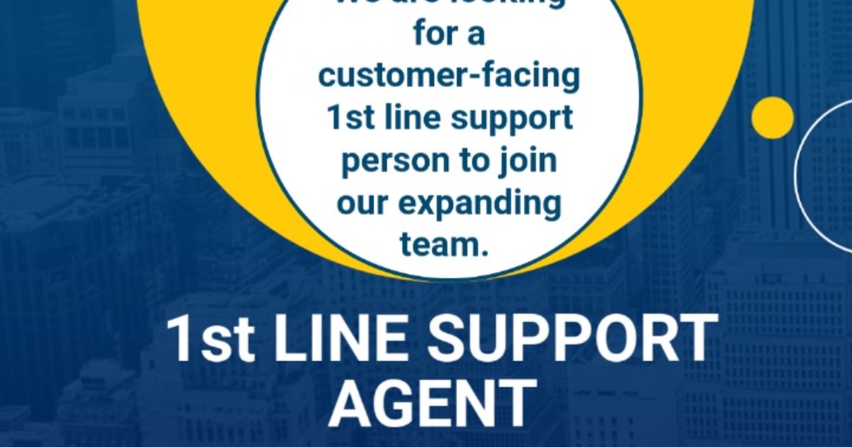 We Are Hiring: 1st Line Support Agent - Orca Technologies - Xplorio ...