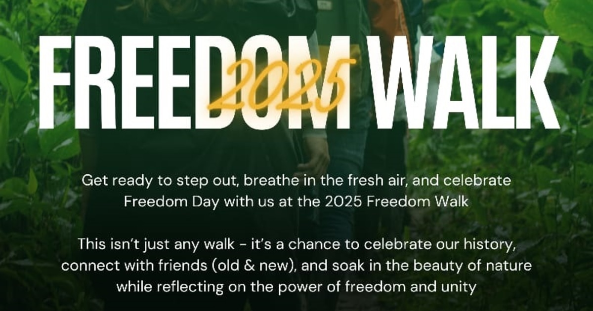 25 April 2025: FREEDOM WALK 2025 - Caledon Museum - Xplorio™