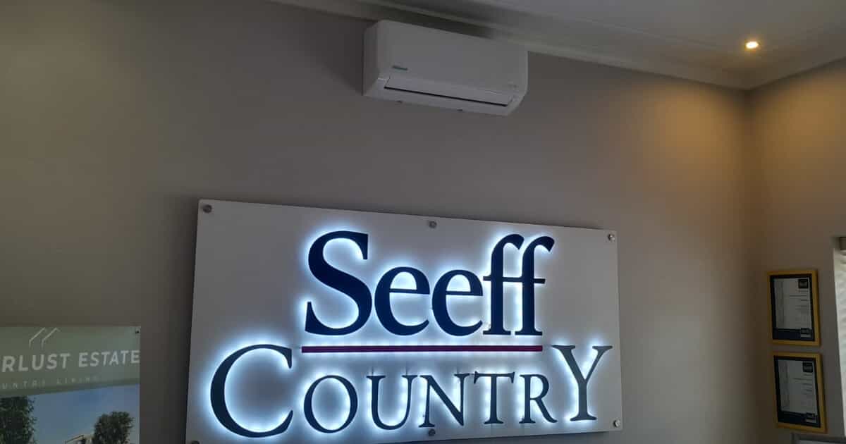 Professional Aircon Installation at Seeff Swellendam - DK Refrigeration ...