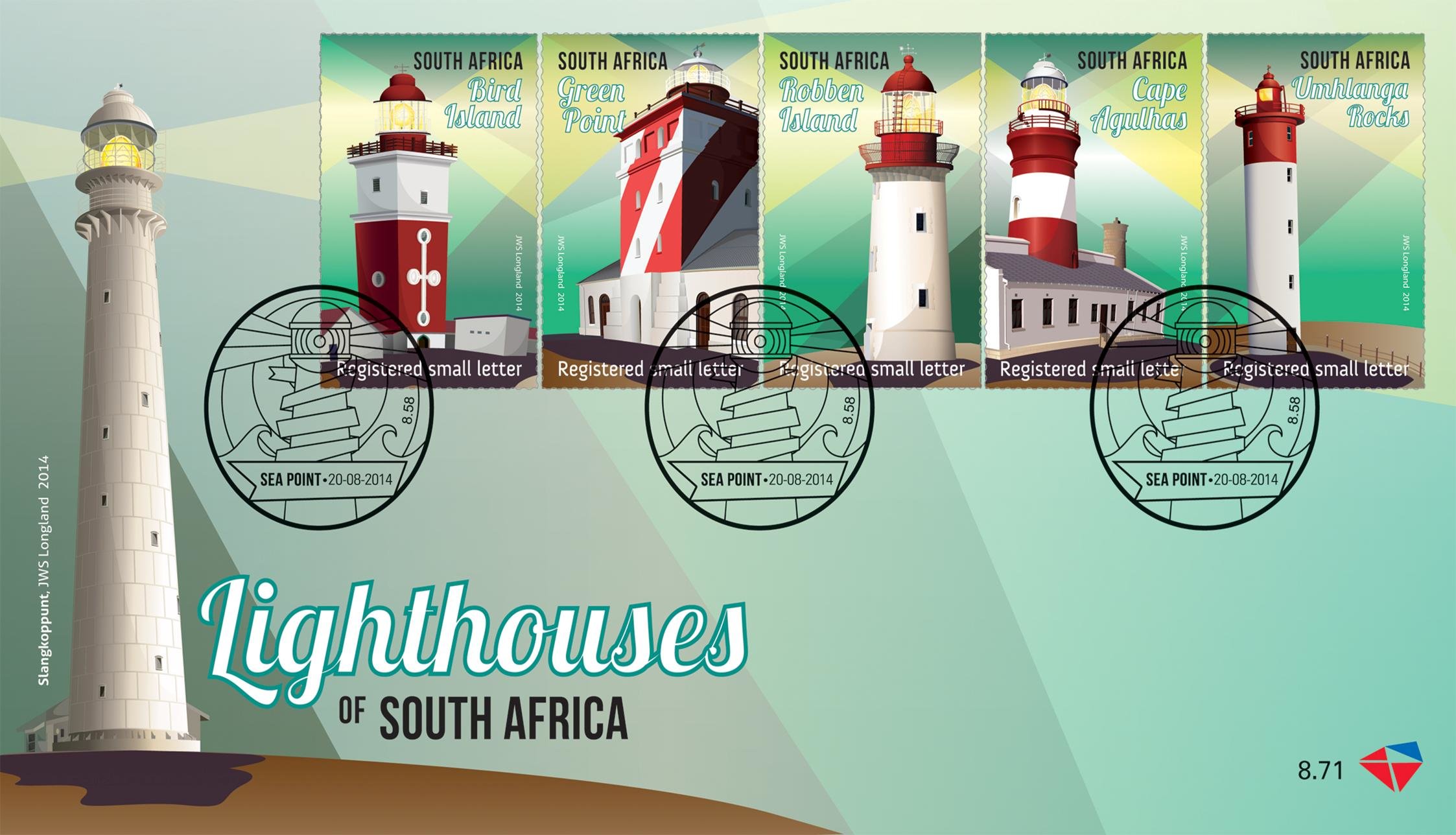 Stamps shed light on lighthouses of South Africa | Xplorio Gansbaai