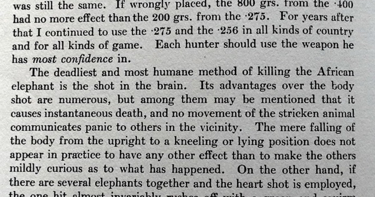The Wanderings of an Elephant Hunter - Ian Martin in Pearly Beach ...