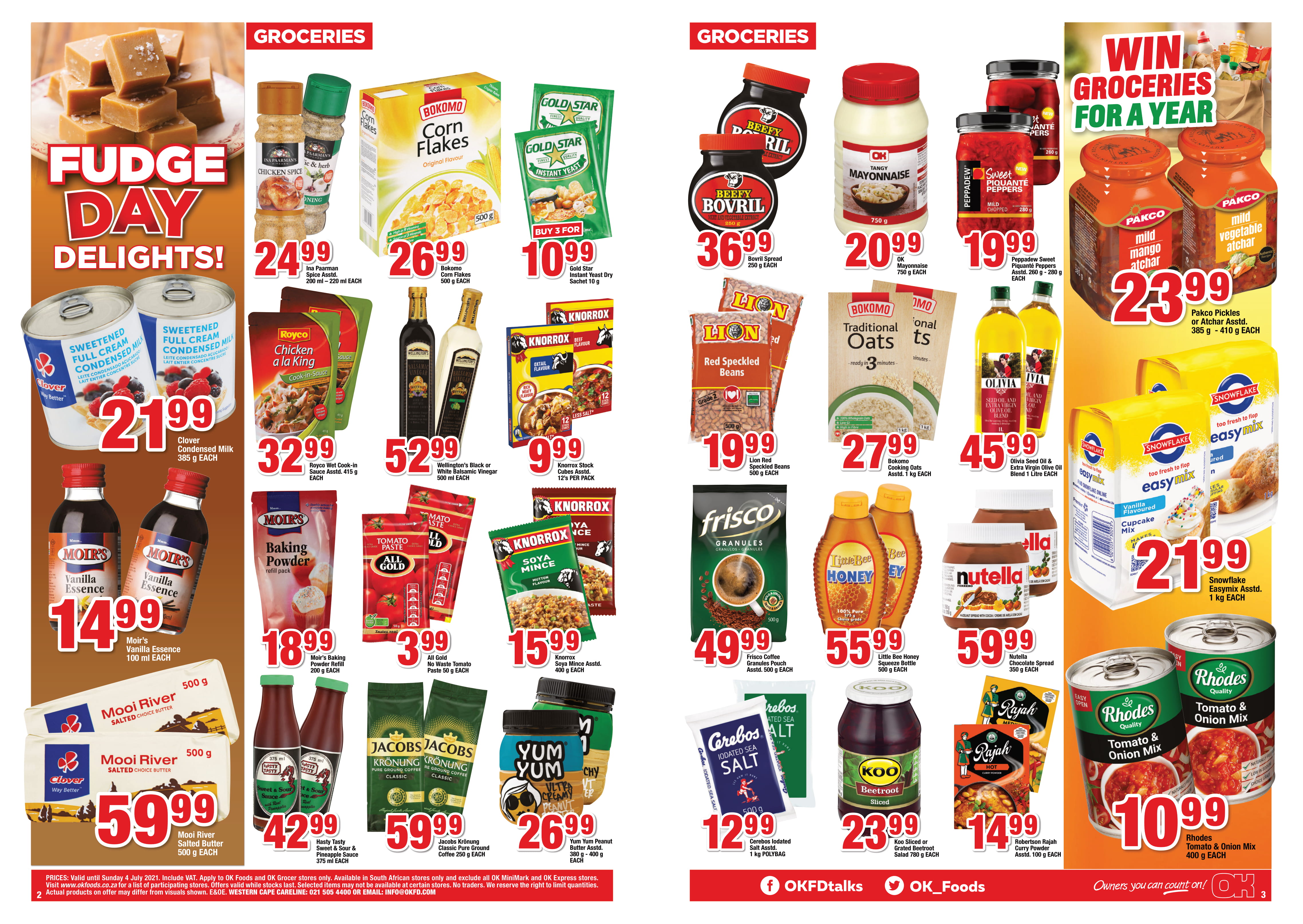 Specials (30 June - 4 July 2021) - OK Foods Gansbaai - Xplorio™ Gansbaai