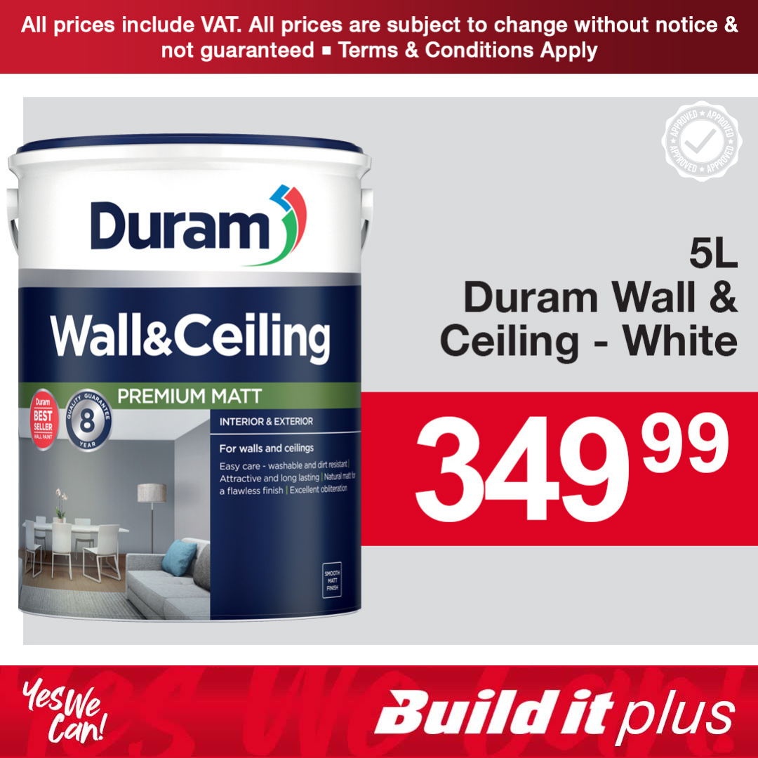 Duram Wall And Ceiling Paint Colours | Shelly Lighting