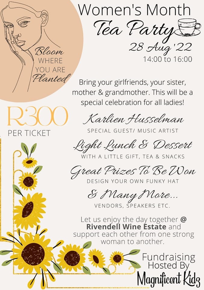 Women's Month Tea Party | Xplorio Kleinmond