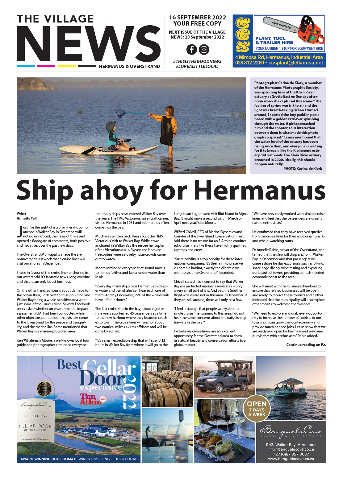 The Village News | Local Overberg Newspaper | Xplorio™ Hermanus