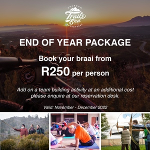 Year End Package - Trail's End - Xplorio™ Grabouw / Elgin